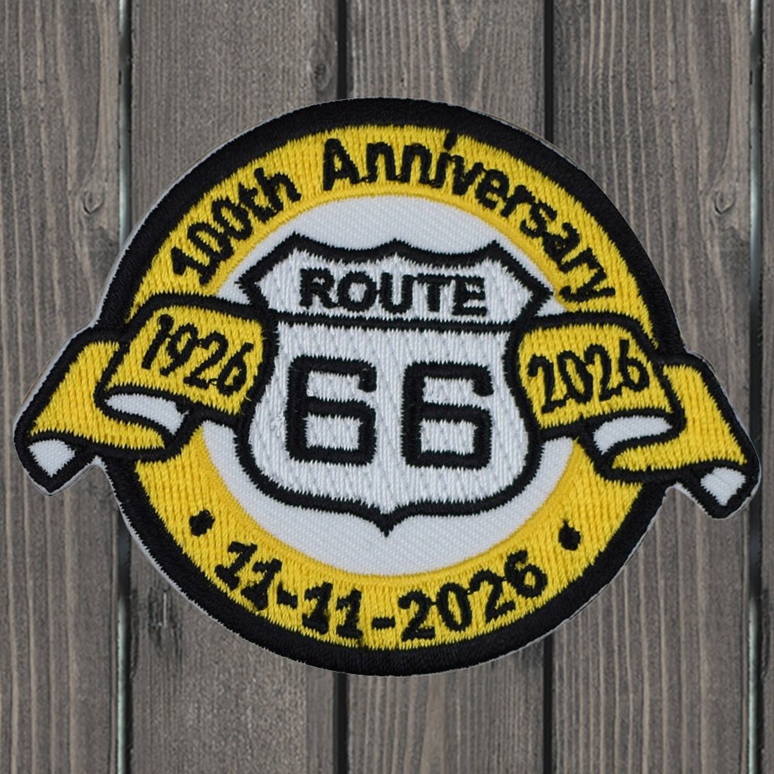 Route 66 100th Anniversary Iron on Embroidered Patch Limited - Etsy