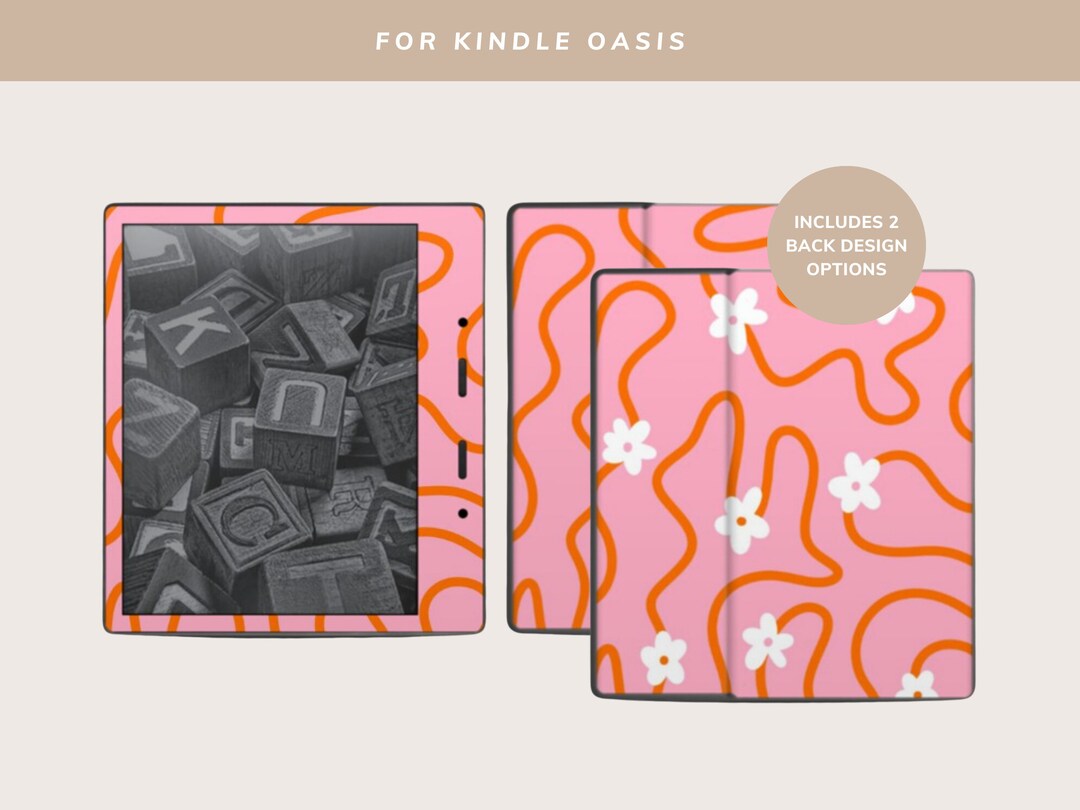 DIGITAL DOWNLOAD | Kindle Decal for Kindle Oasis E-reader | NOT a .svg ...