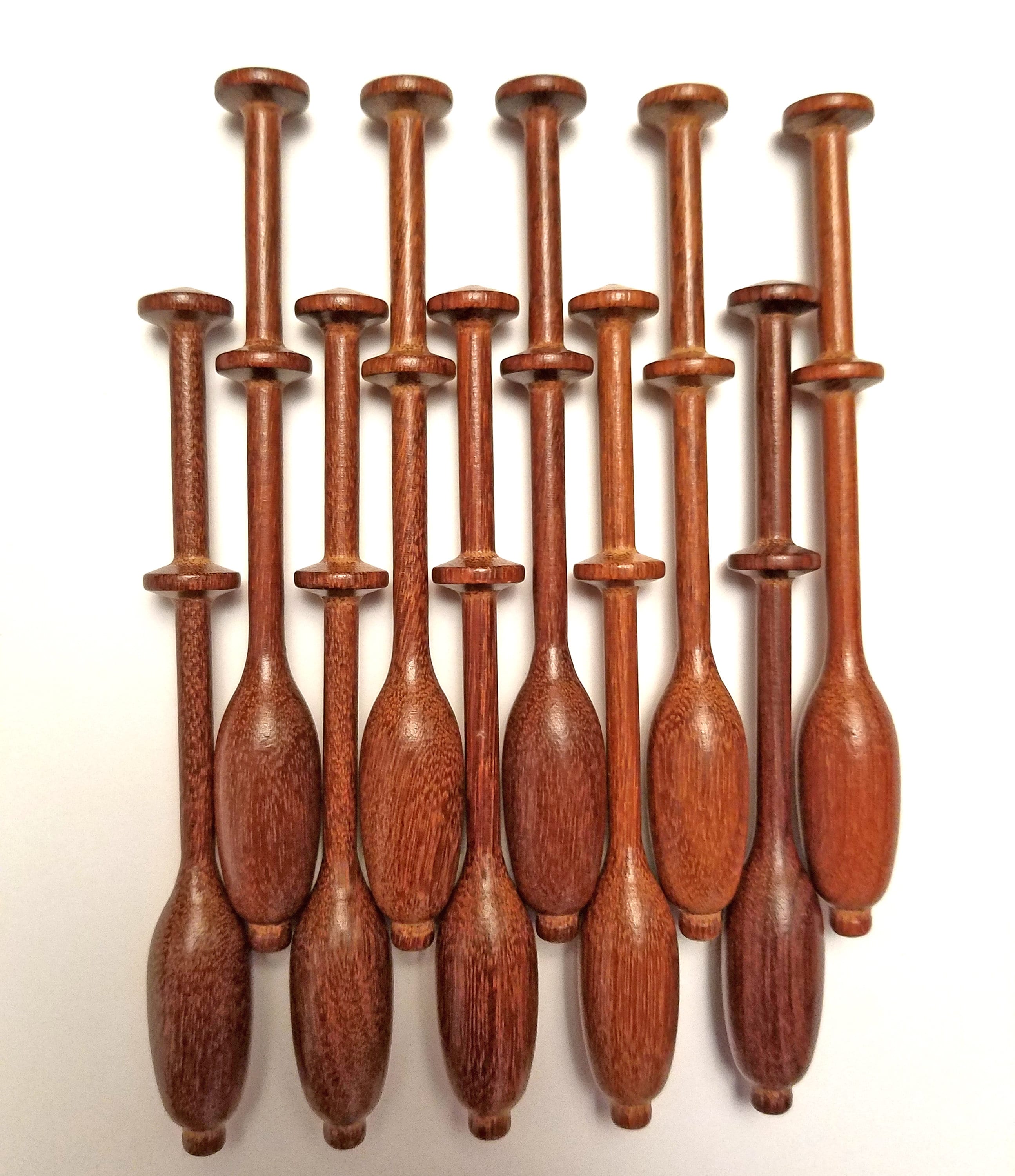 Mechlin Bobbin, Sold by the Dozen or 10 Palisander Wood madagascar ...