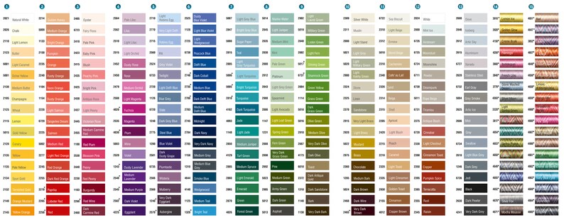 Aurifil Thread 40wt Cotton - Large Spool 1000M - Etsy