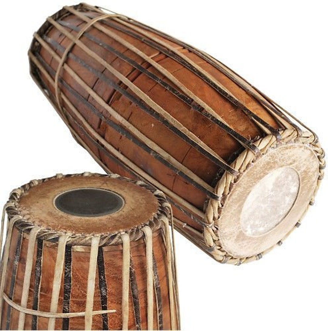 Solid Wood HM-0113 Mridangam Drum Brown Color - Etsy