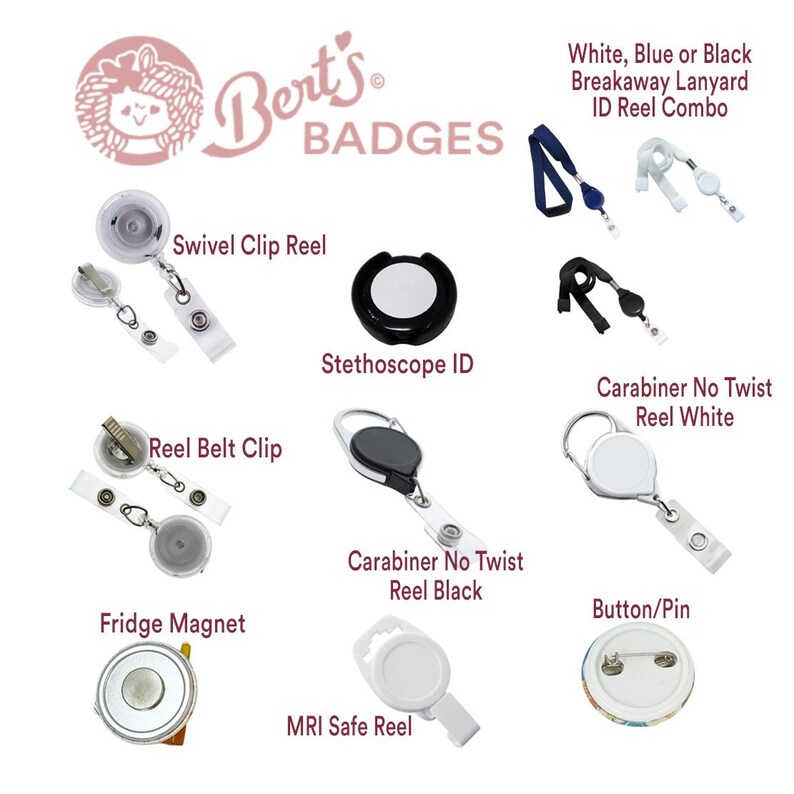 It Takes Two to Taco - Swappable Badge Reel Topper, Badge Reel, Lanyard ...
