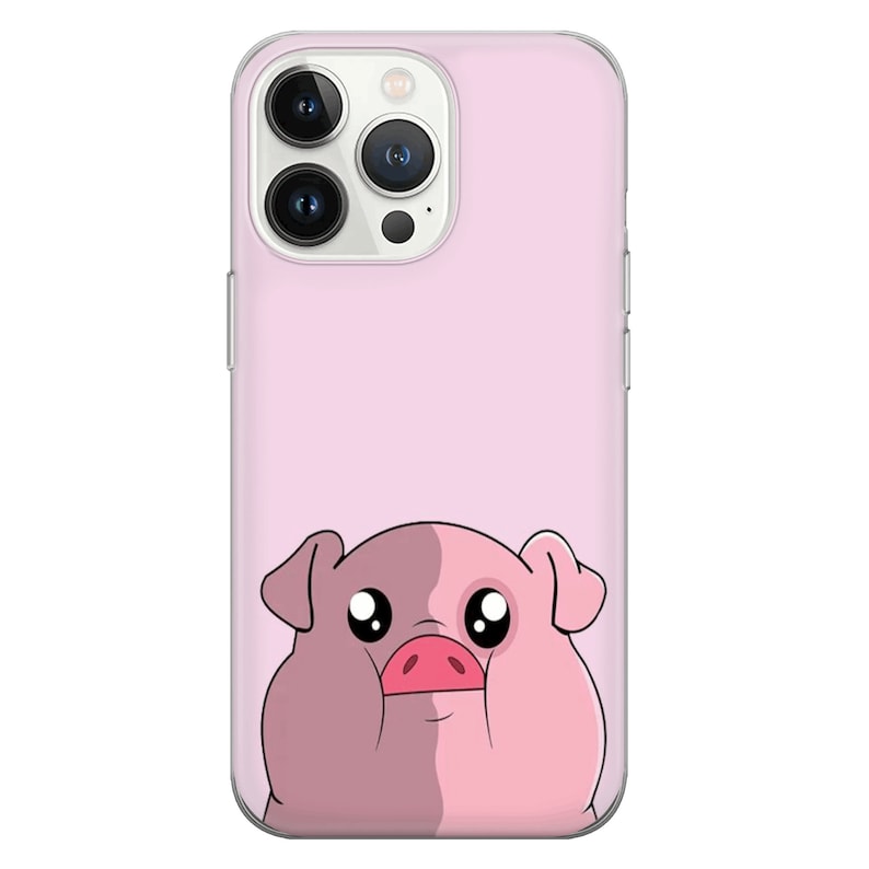 Funny Pig Phone Case Cartoon Animal Cover Fit for iPhone 15 14 13 12 11 ...
