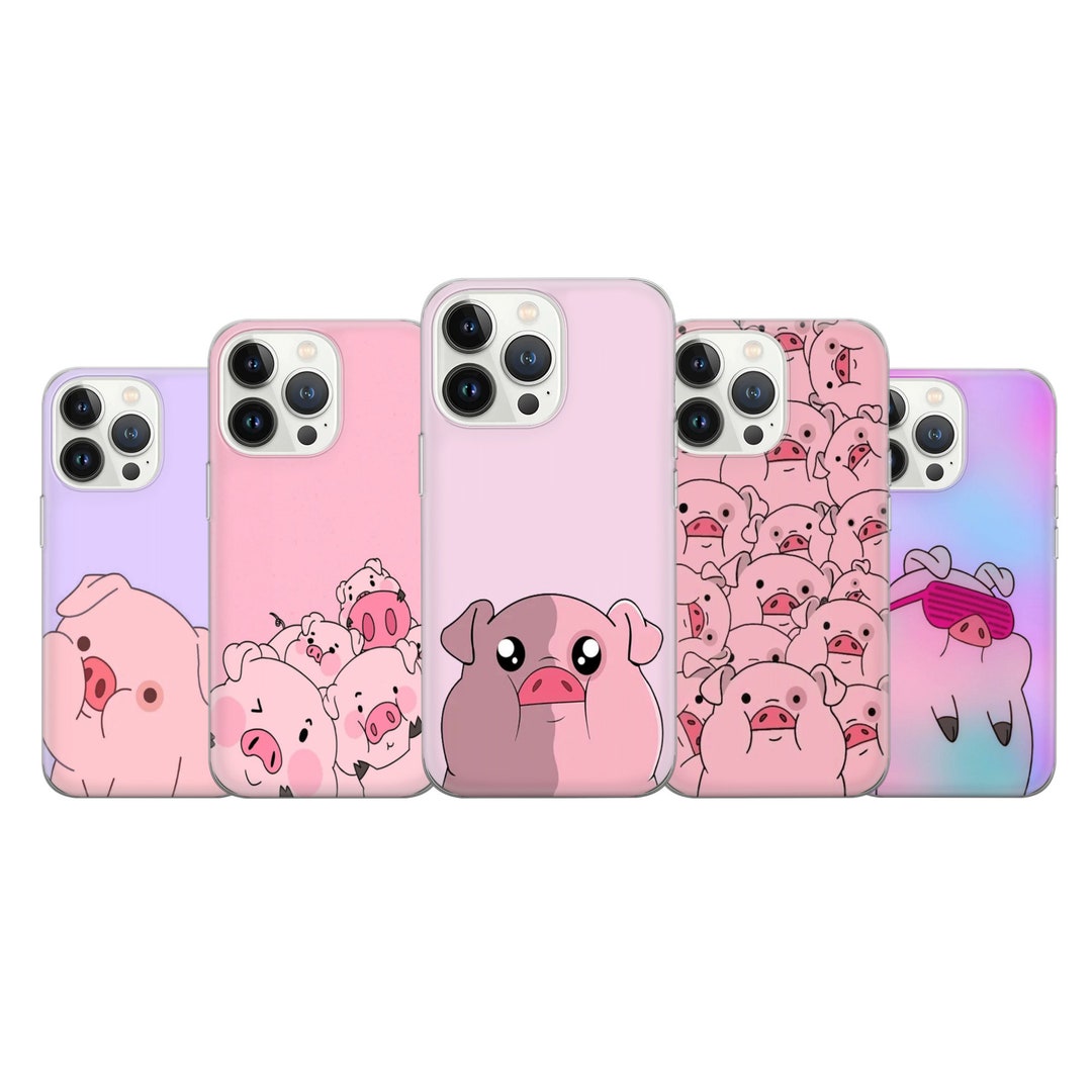 Funny Pig Phone Case Cartoon Animal Cover Fit for iPhone 17 16 15 14 ...