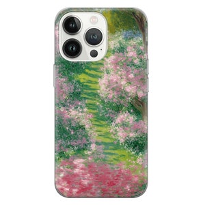 Claude Monet Phone Case Painting Art Cover Fit for iPhone 16 15 14 13 ...