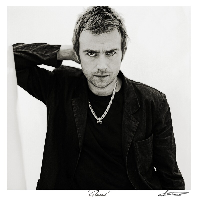 Damon Albarn of Blur & Gorillaz Portrait, Limited Edition Photographic ...