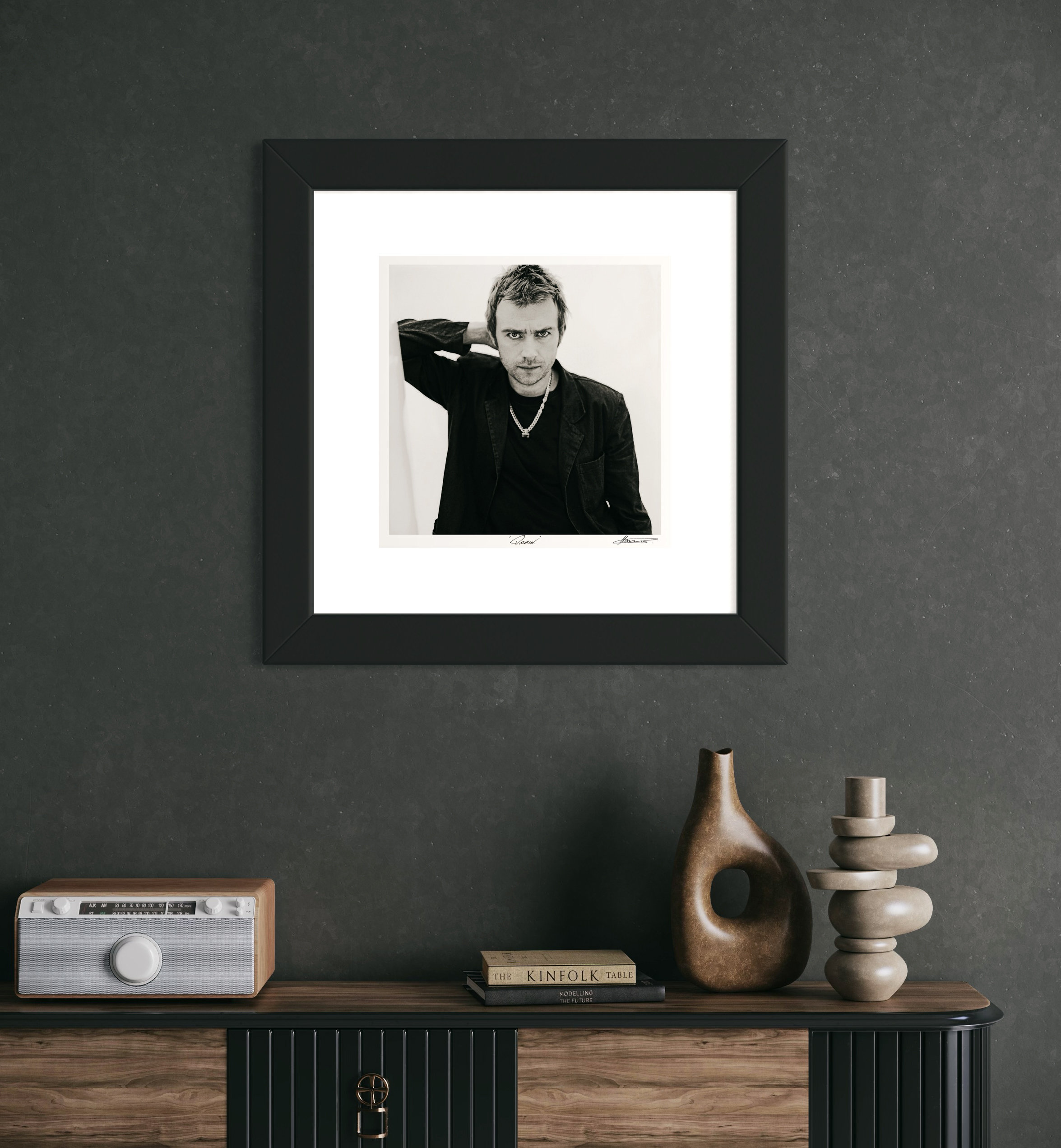Damon Albarn of Blur & Gorillaz Portrait, Limited Edition Photographic ...