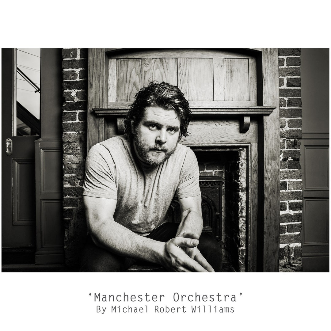 Manchester Orchestra, Andy Hull, Original Photographic Print Signed by the Photographer Michael ...