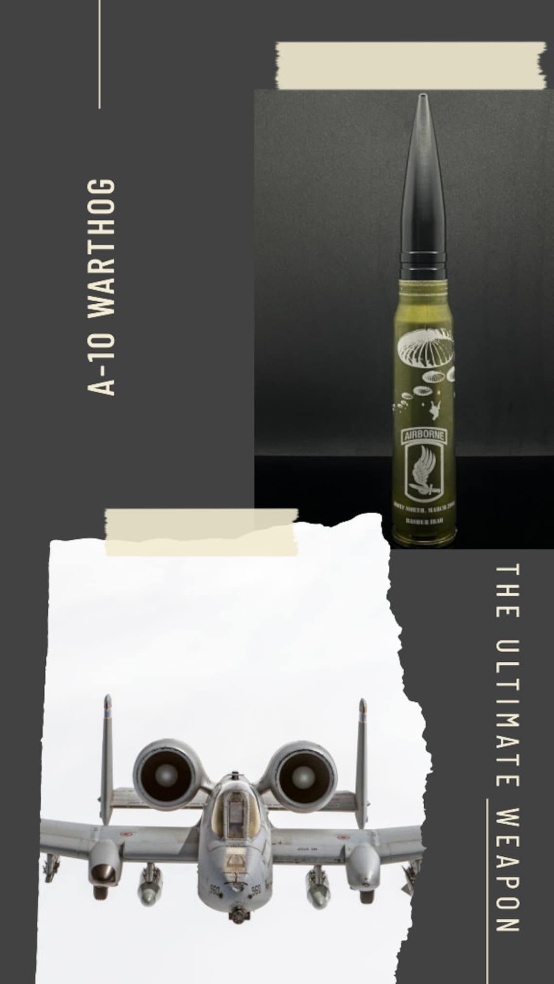 A-10 Warthog 30mm GAU-8 Avenger Authentic Casing / Shell. Shot Glass ...