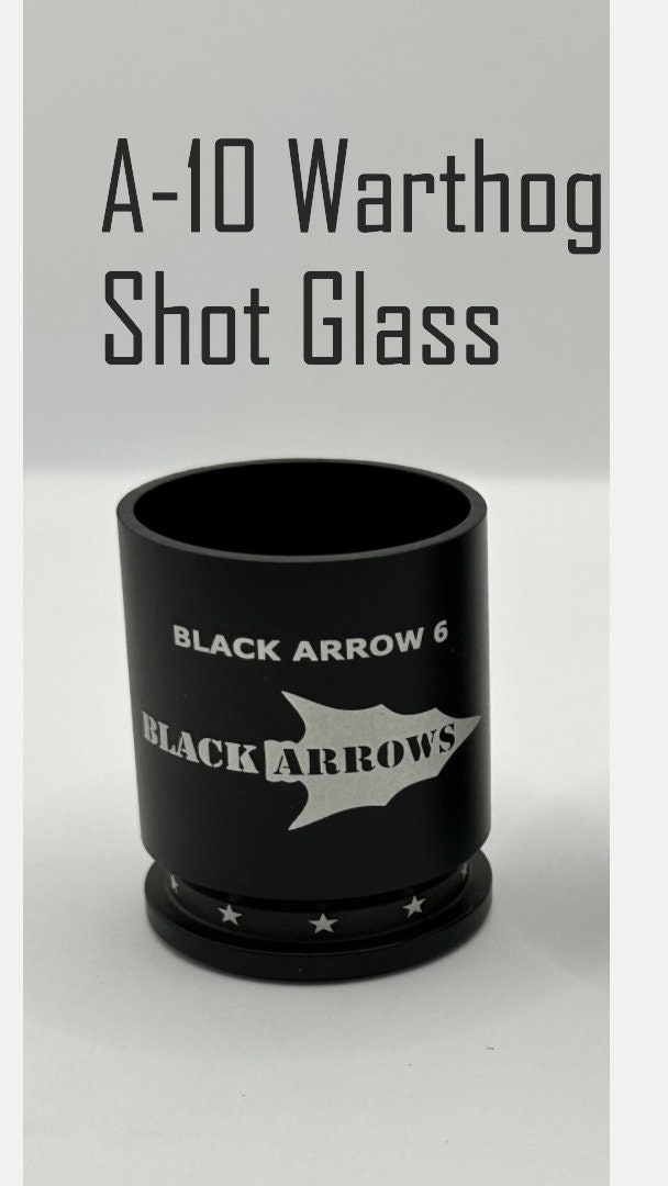 A-10 Warthog 30mm GAU-8 Avenger Authentic Casing / Shell. Shot Glass ...