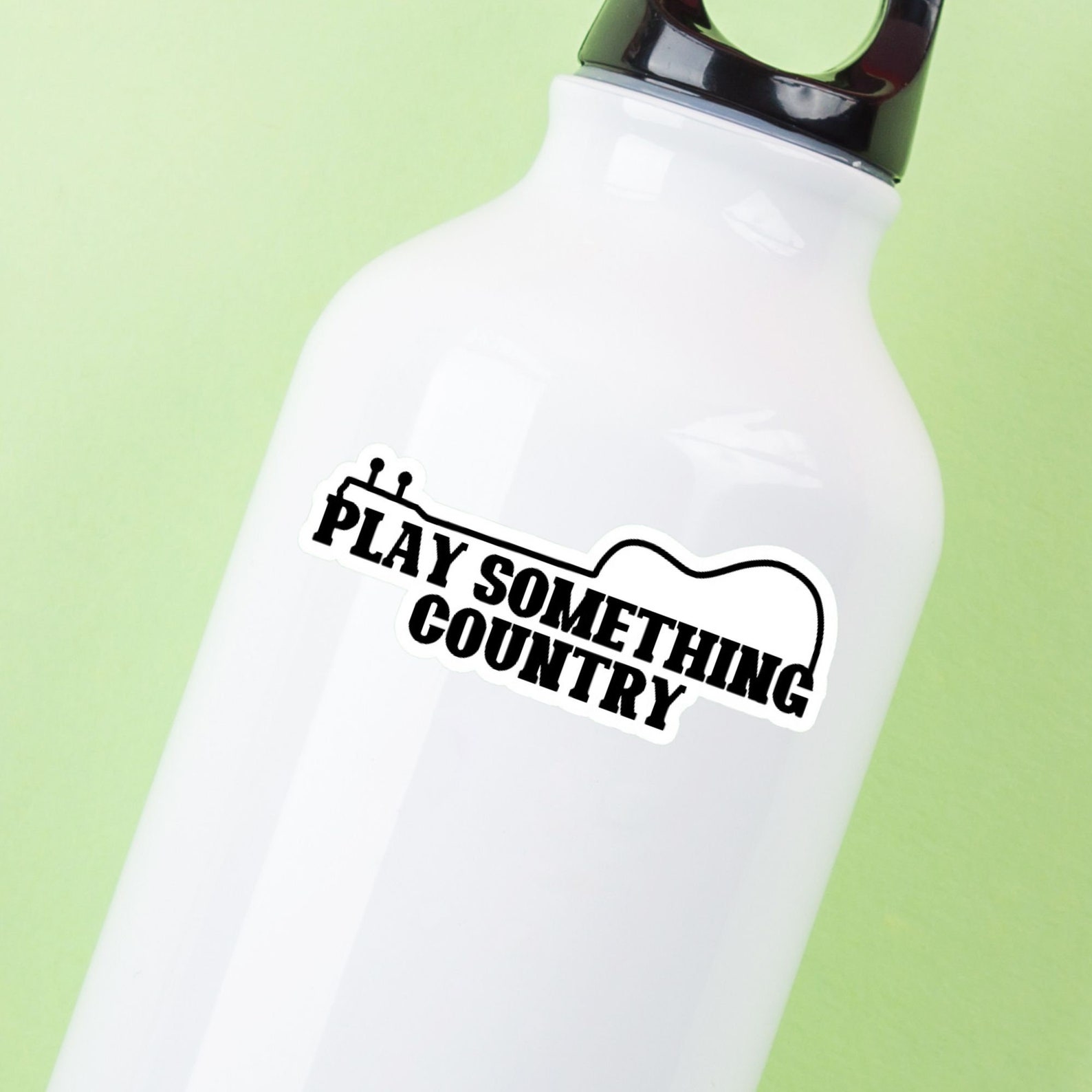 Play Something Country Sticker, Sticker for Music Lover, Country Music ...