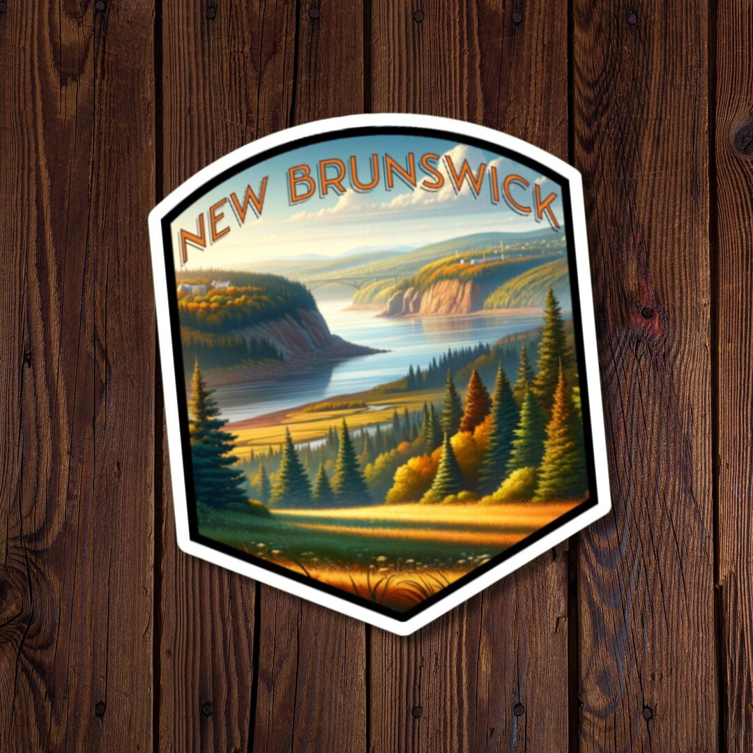 Beautiful Province Sticker, New Brunswick, Celebrate Canada’s Provinces ...