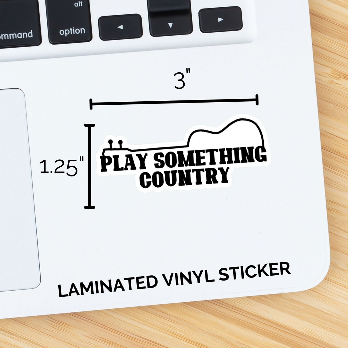 Play Something Country Sticker, Sticker for Music Lover, Country Music ...