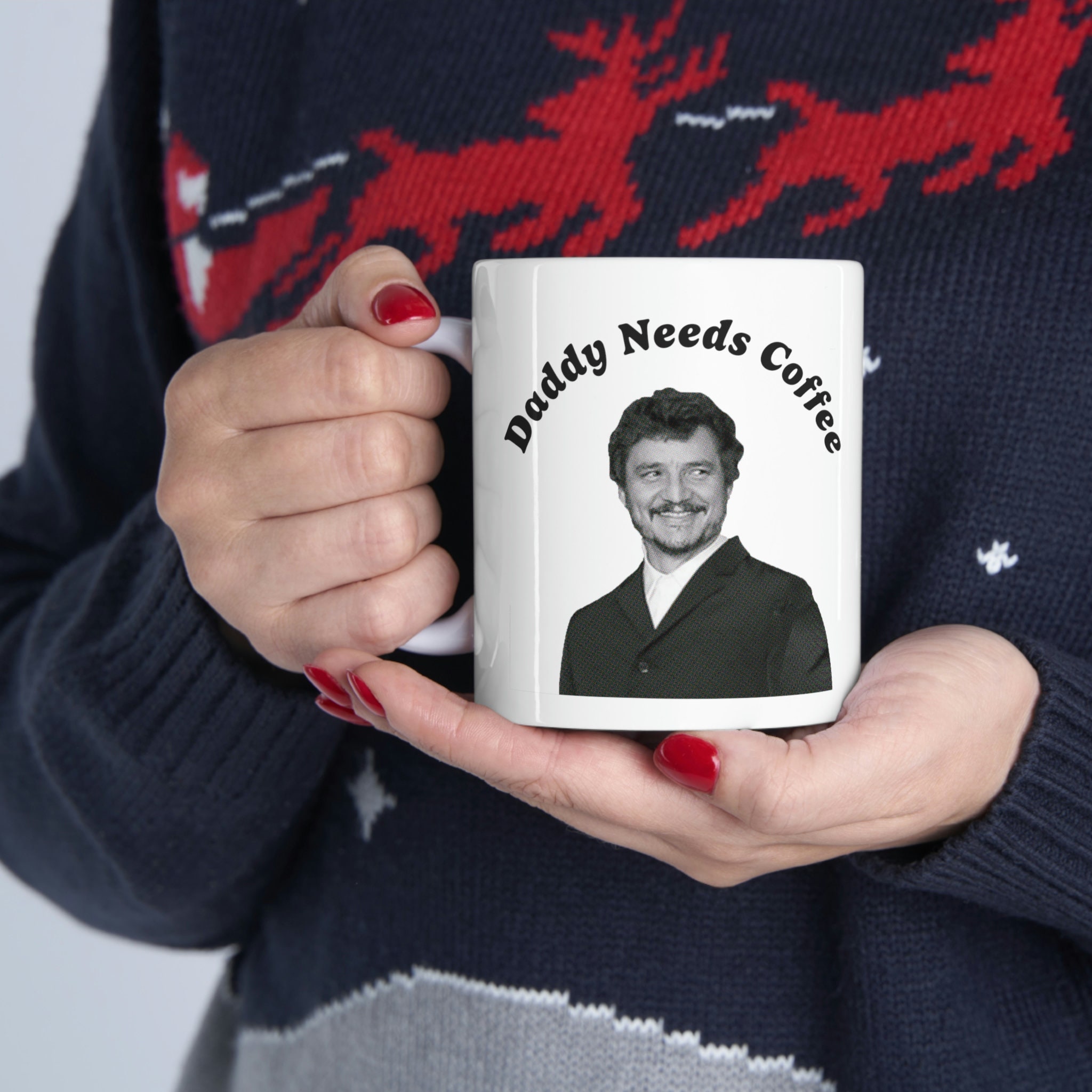 Daddy Pedro Pascal Fans Gift | Pedro Pascal Mug Gifts Birthday Gift ...