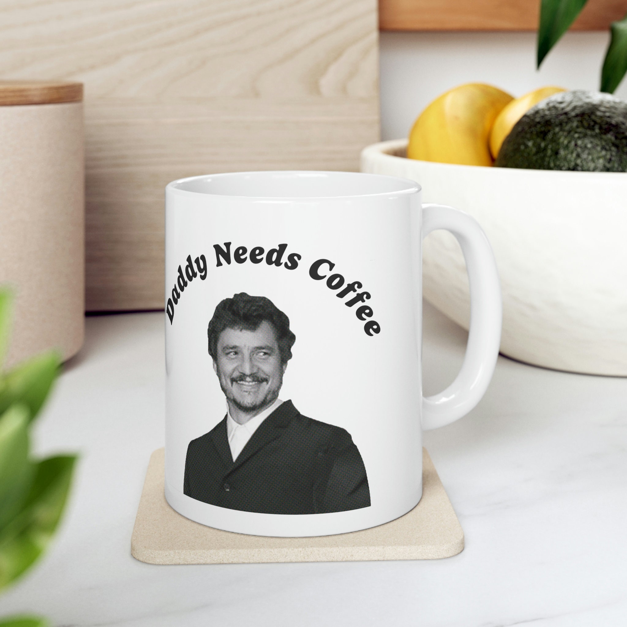 Daddy Pedro Pascal Fans Gift | Pedro Pascal Mug Gifts Birthday Gift ...