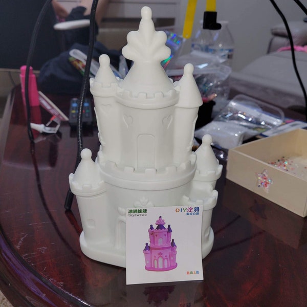 Castle Piggy Bank - Etsy