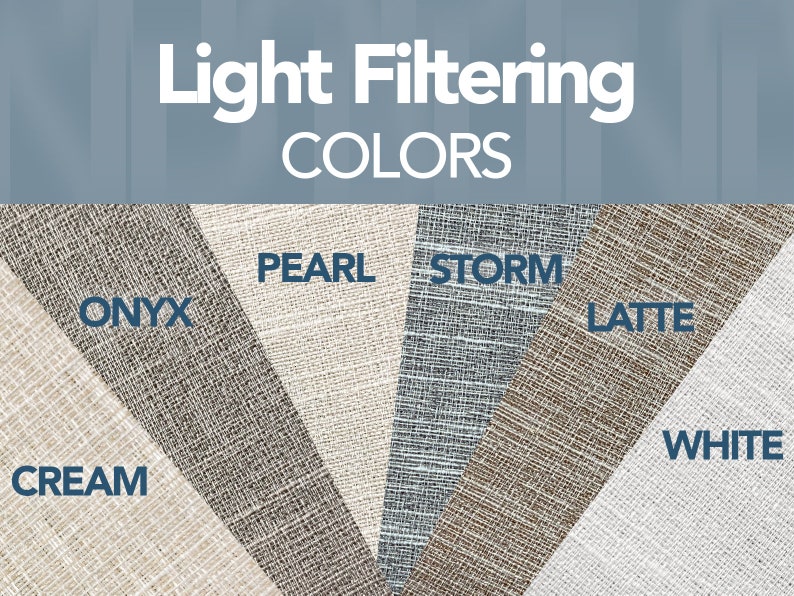 Beige Room Darkening Window Shades USA MADE Custom Roller Shades Window ...