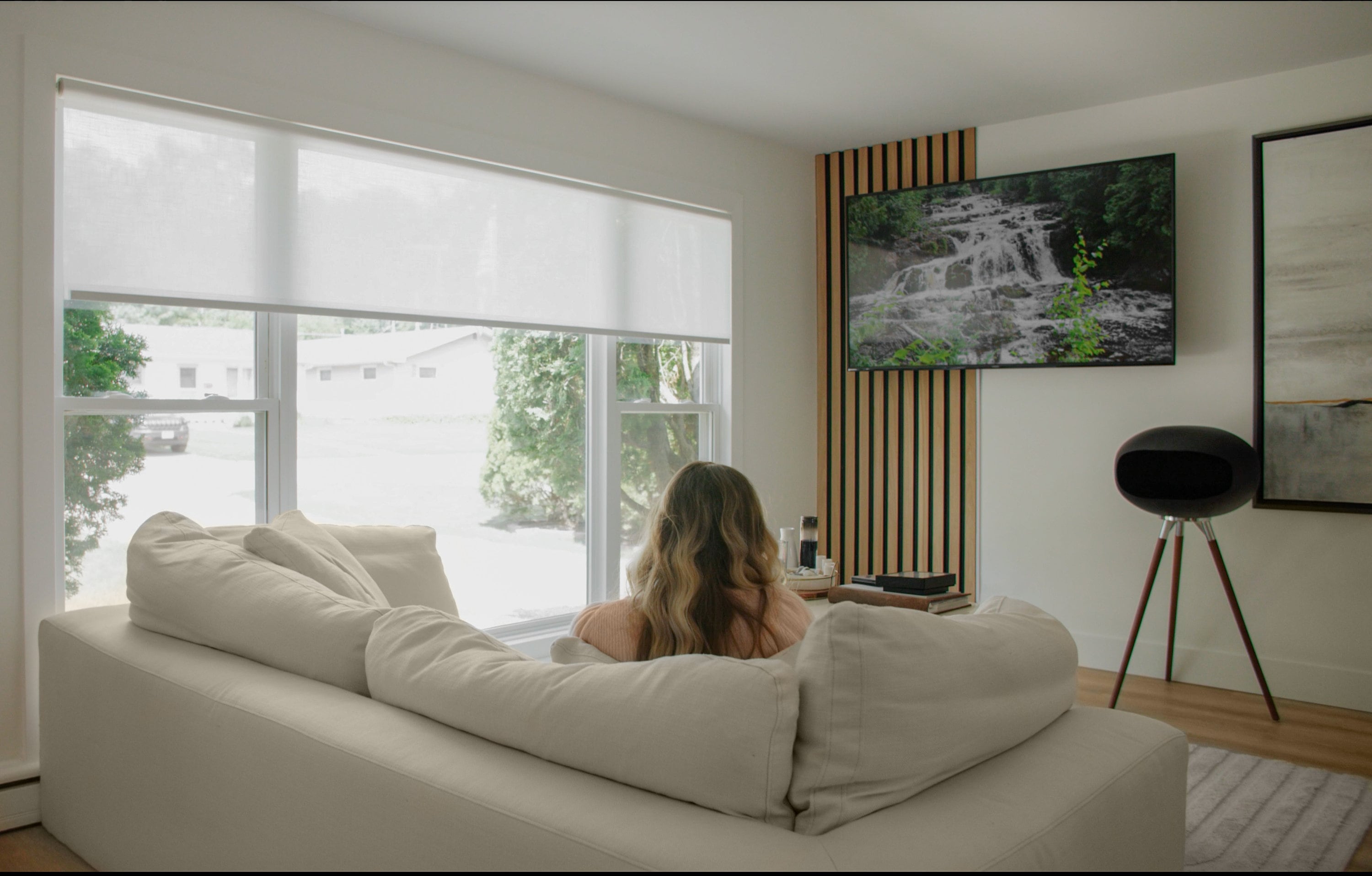 Beige Room Darkening Window Shades USA MADE Custom Roller Shades Window ...