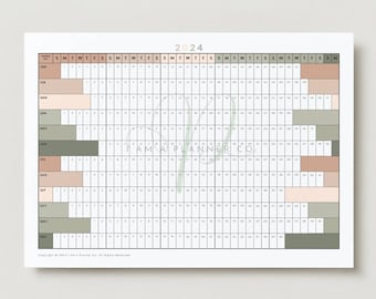 2024 365 Day Yearly Smarties Planner PRINTABLE - Etsy