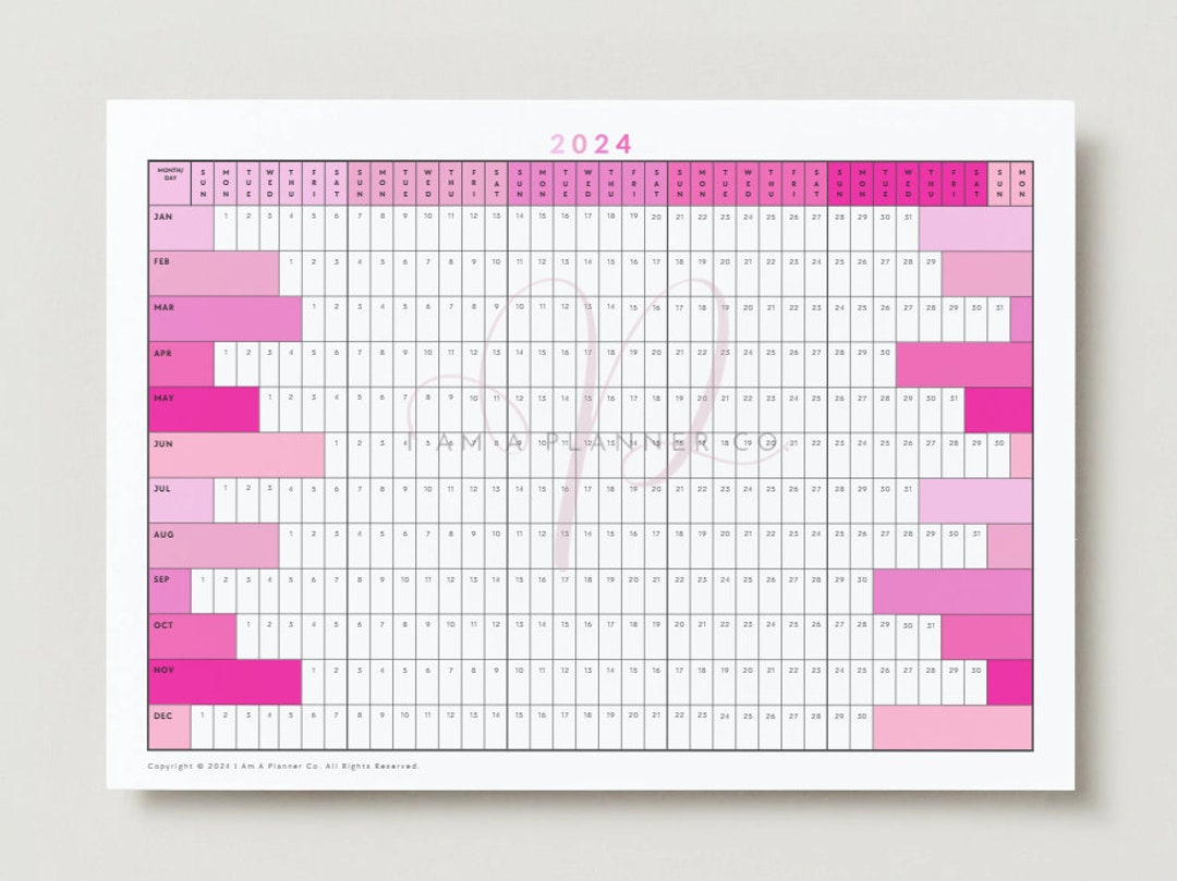 2024 365 Day Yearly Barbie Planner PRINTABLE - Etsy