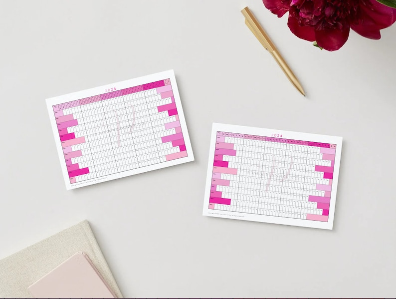 2024 365 Day Yearly Barbie Planner PRINTABLE - Etsy