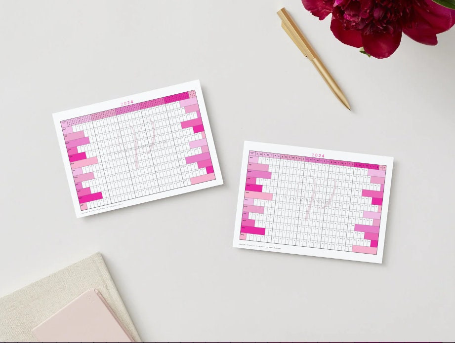 2024 365 Day Yearly Barbie Planner PRINTABLE - Etsy