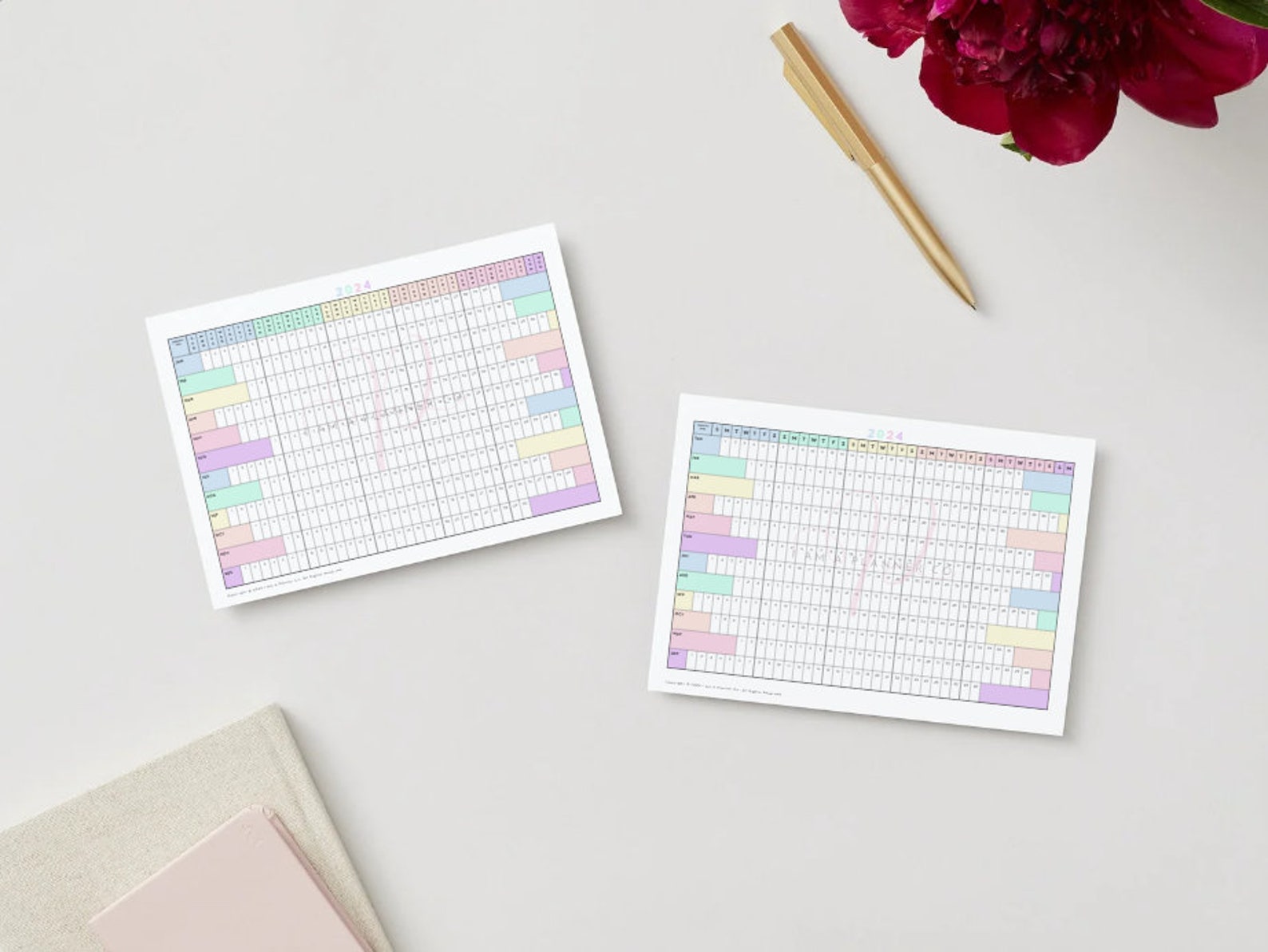 2024 365 Day Yearly Smarties Planner PRINTABLE - Etsy