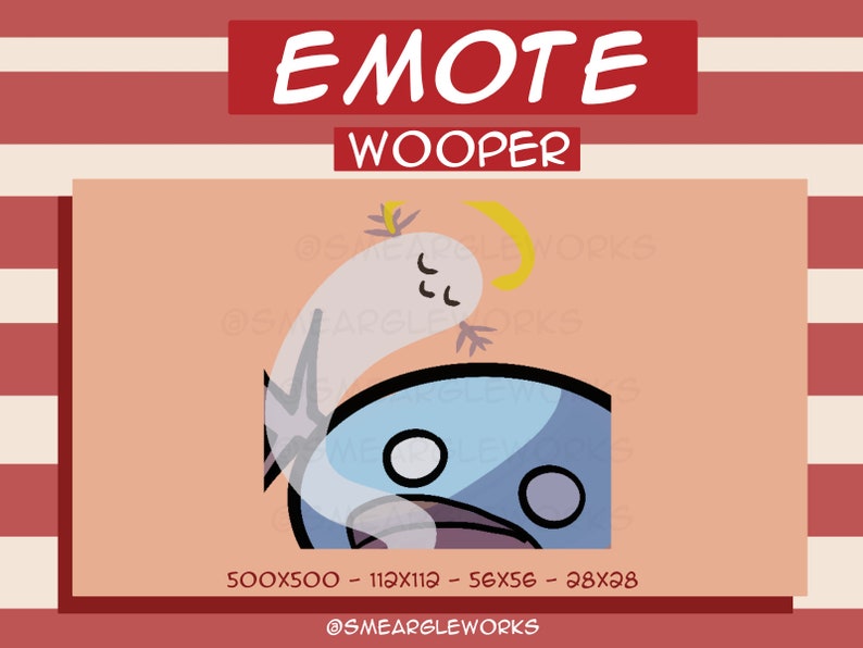 Dead Wooper Emote | Pokemon Emote for Twitch, Discord and Youtube ...