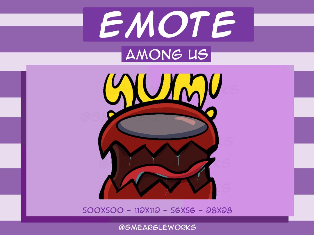 Eating Impostor Emote Among Us Emote for Twitch, Discord and Youtube ...