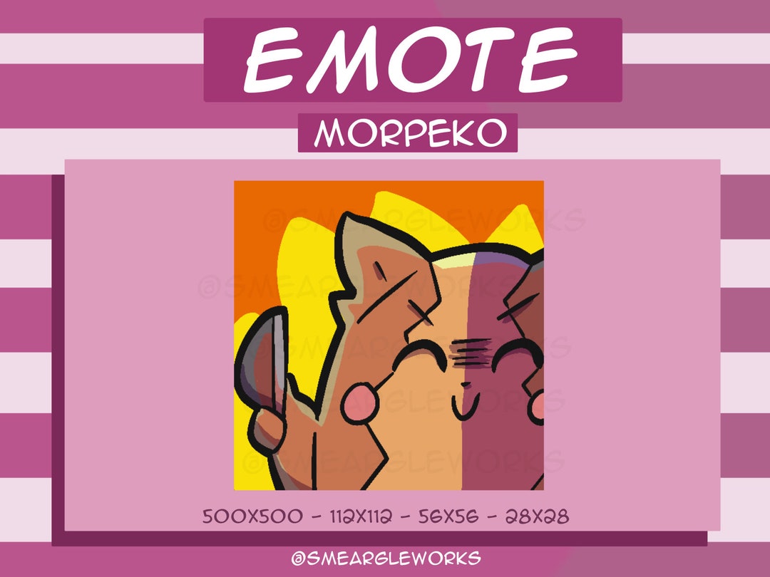 Passive Aggressive Morpeko Emote Pokemon Emote for Twitch, Discord and ...