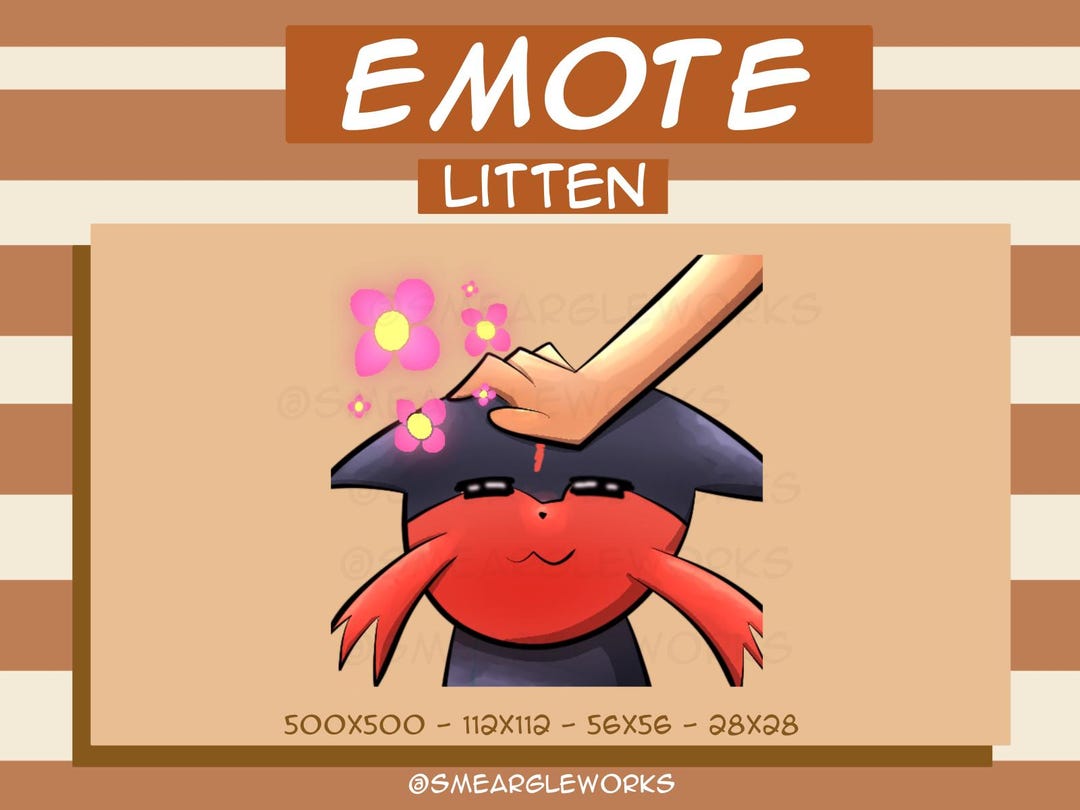 Pat Litten Emote | Pokemon Emote for Twitch, Discord and Youtube ...