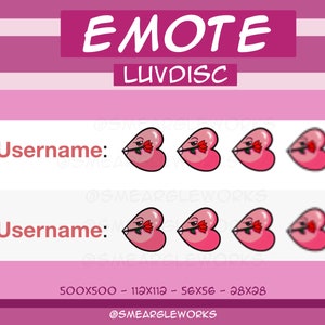 Luvdisc Lenny Face Emote | Pokemon Emote for Twitch, Discord and ...