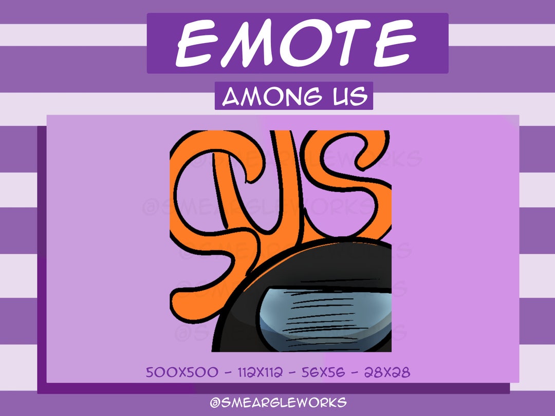 Sussy Crewmate Emote | Among Us Emote for Twitch, Discord and Youtube ...