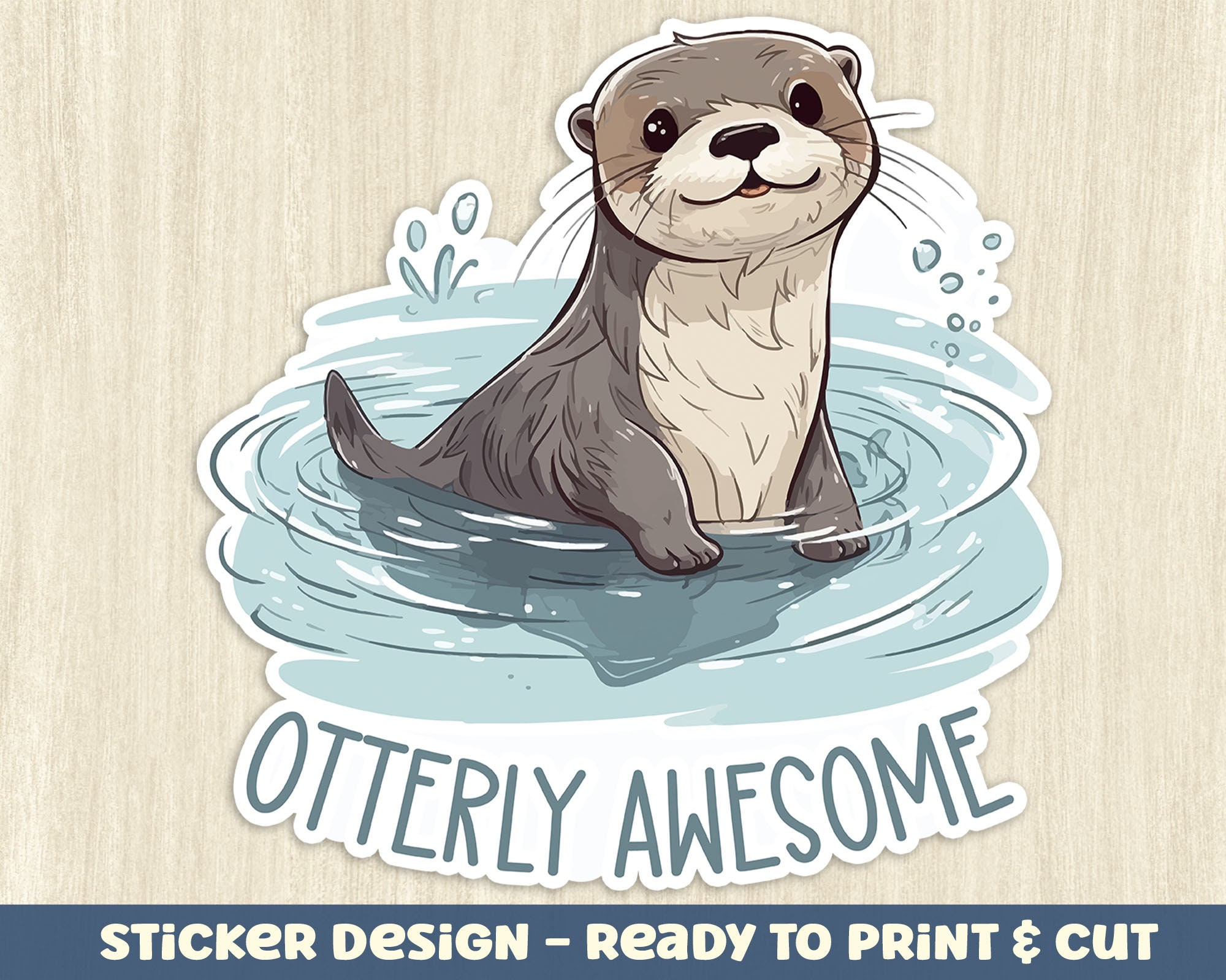Otter Animated Eagle Head