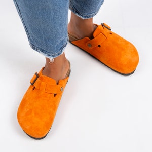 Halloween Gift for Women, Halloween Leather Clogs Sandals for Women ...