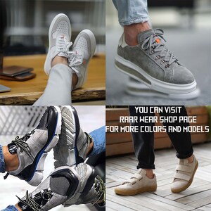 Raar Wear Geon Leather Sneaker for Men, Handmade Leather Sneakers ...