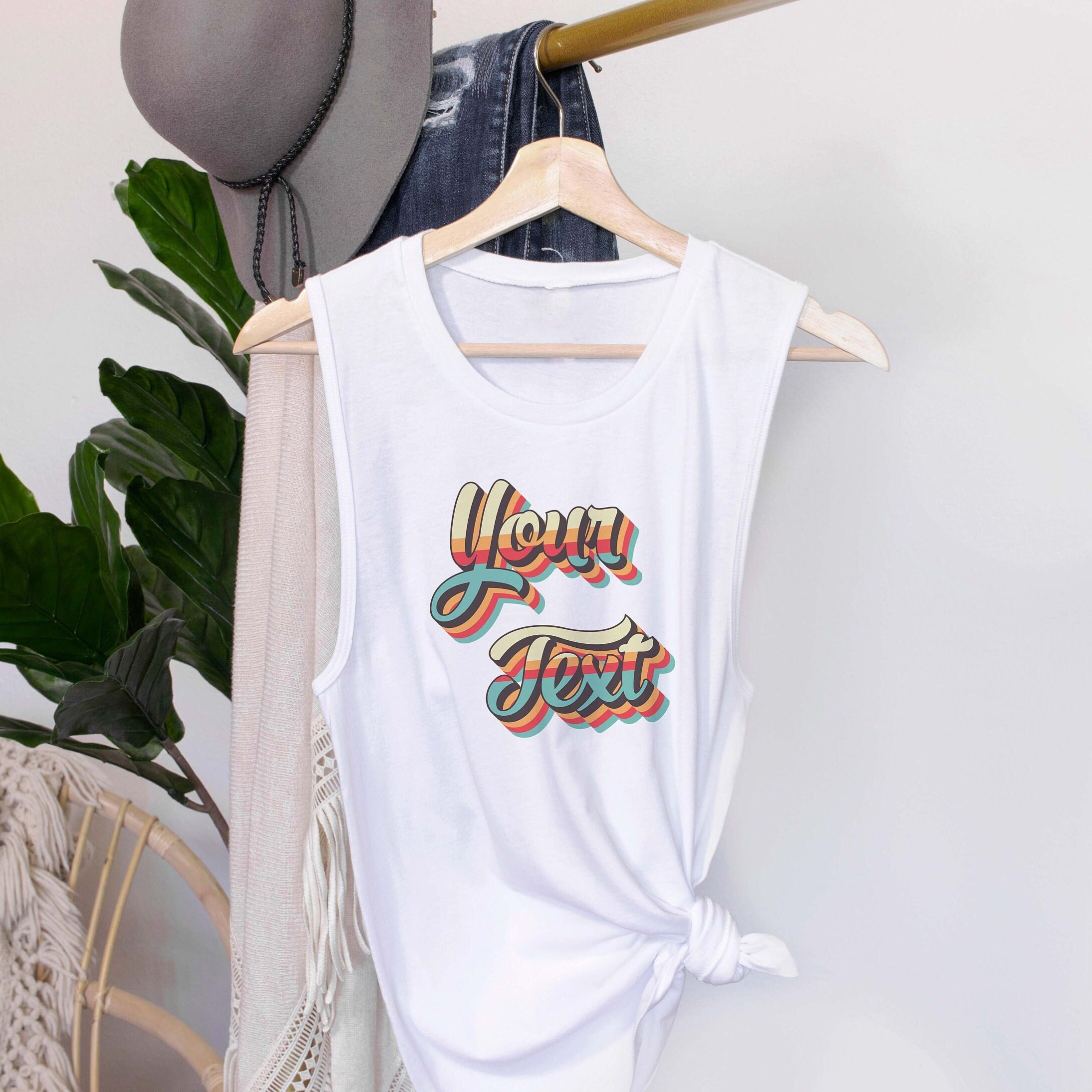 Custom Muscle Tank Personalized Tank Top Custom Women Tank - Etsy