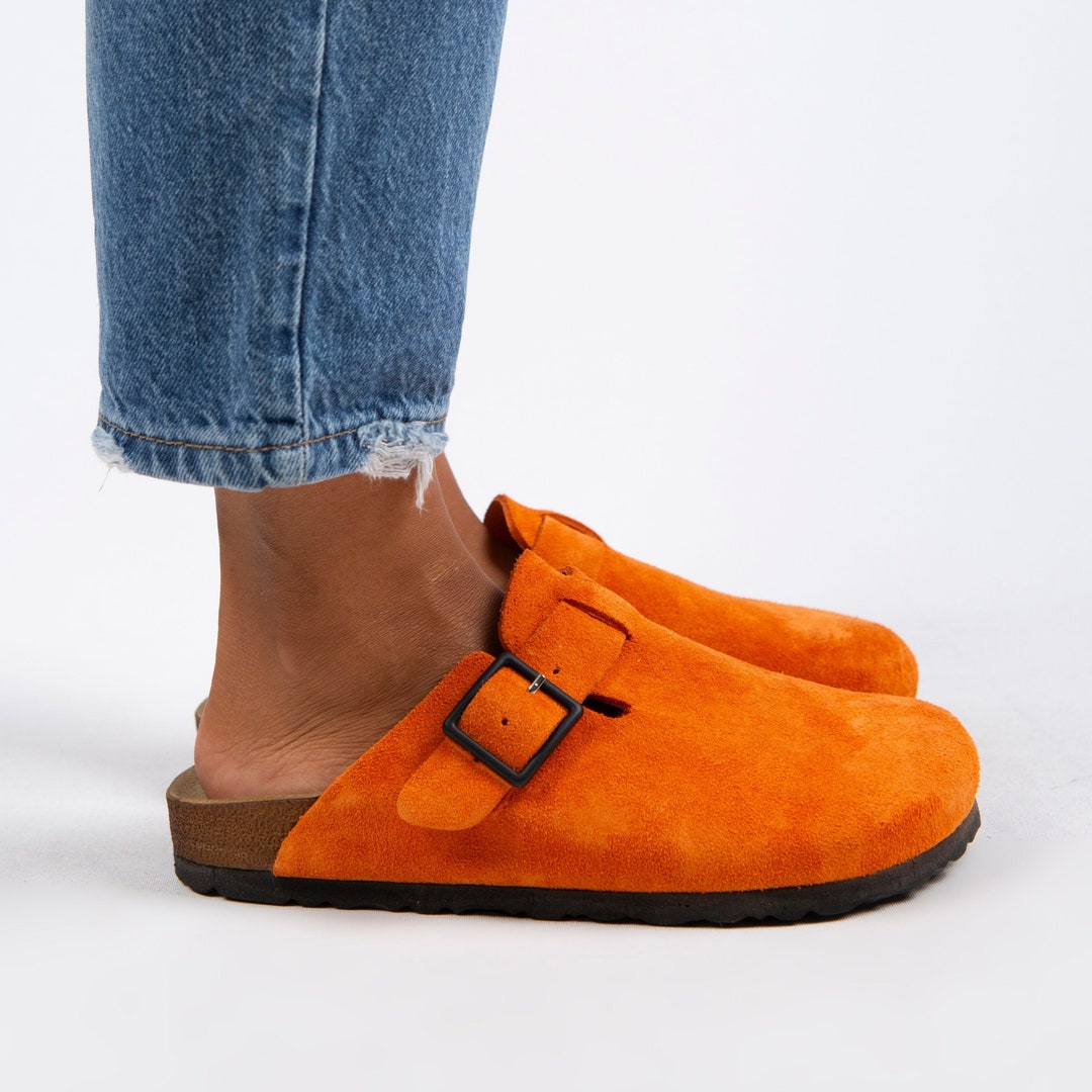 Halloween Gift for Women, Halloween Leather Clogs Sandals for Women ...