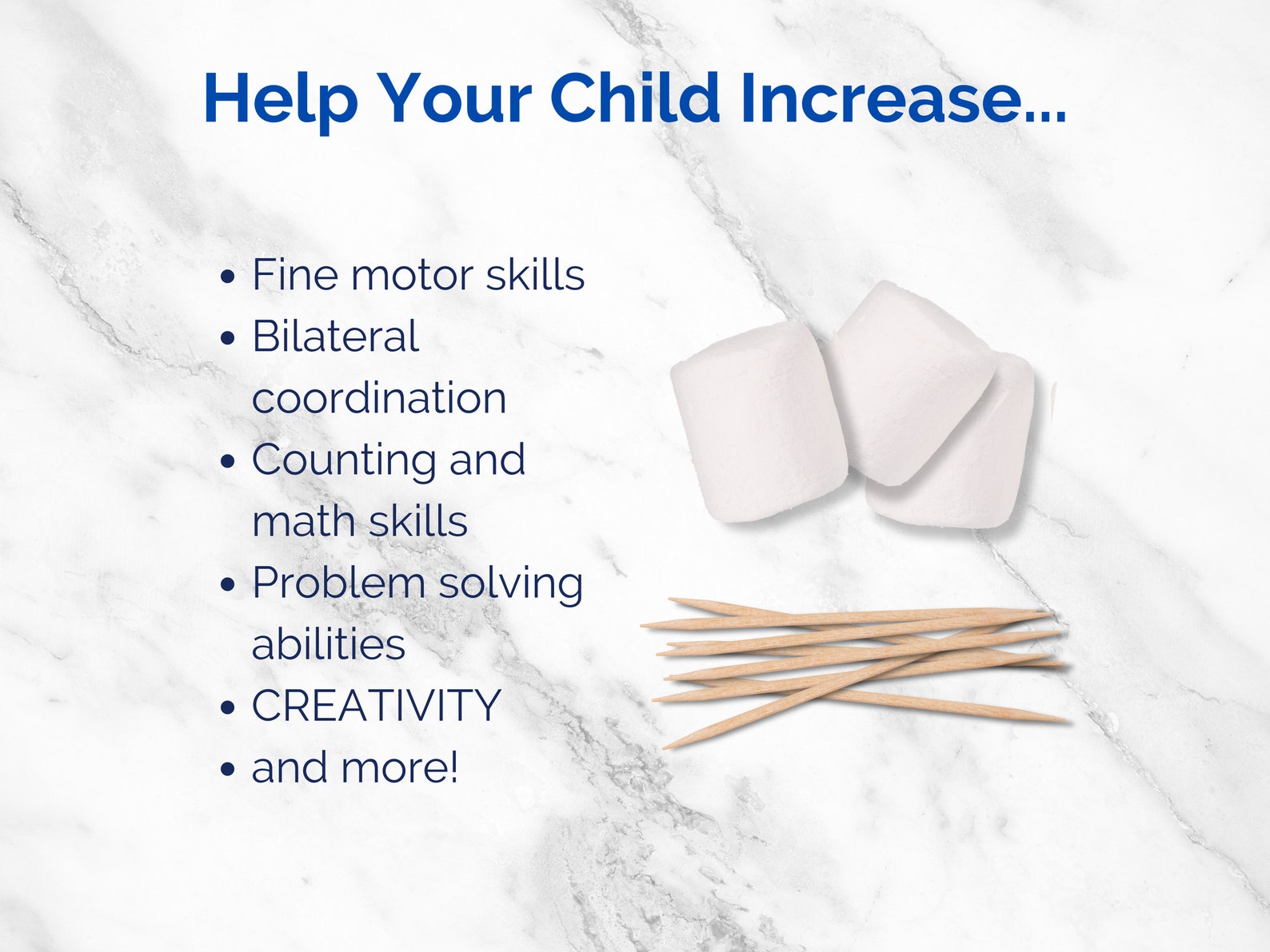 Marshmallow and Toothpick Snowflakes Activity Printable Game for ...