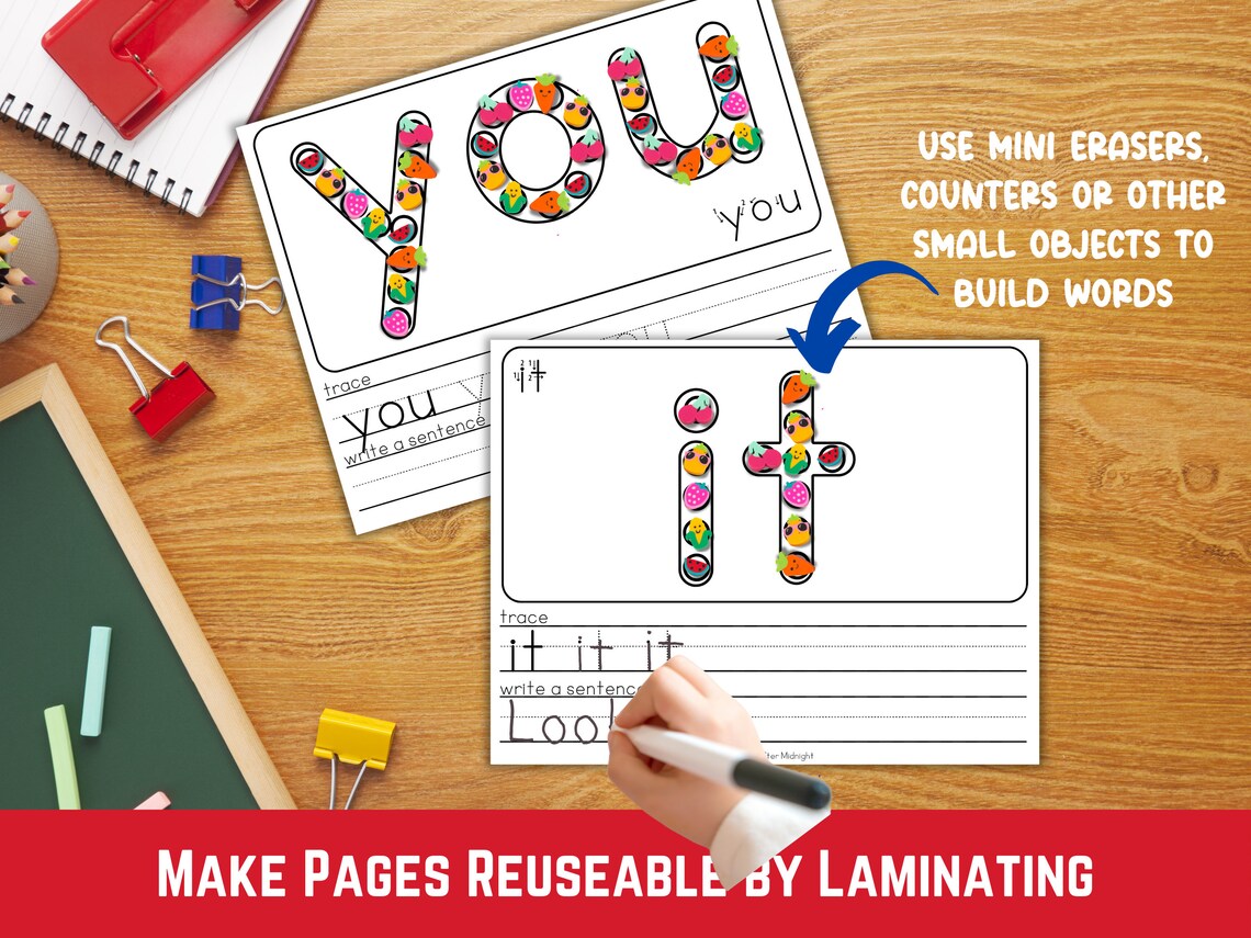 Dolch Word Sight Word Activity, Dolch Sight Words, Dot Marker Sight ...