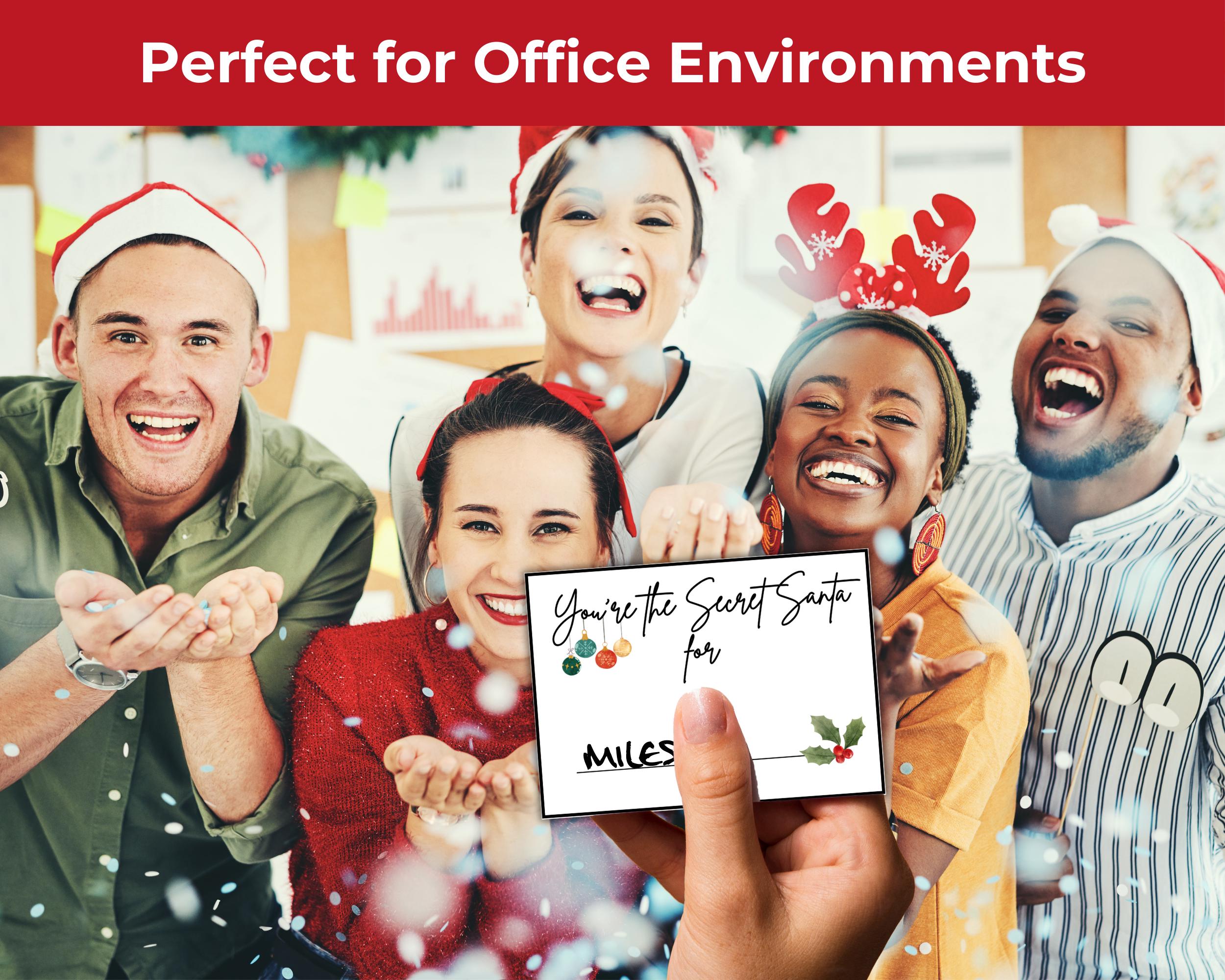 Secret Santa Questionnaire Game, Employee Favorite Things, Friendsmas ...