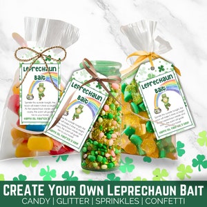 Leprechaun Bait, St. Patrick’s Day Printable Tag, Leprechaun Loot Bag ...