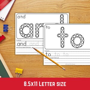 Dolch Word Sight Word Activity, Dolch Sight Words, Dot Marker Sight ...