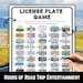 Road Trip License Plate Game, Printable Road Trip Game, Road Trip ...