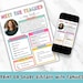 Editable Meet the Teacher Template: Back to School Flyer (digital ...