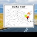 Road Trip License Plate Game, Printable Road Trip Game, Road Trip ...