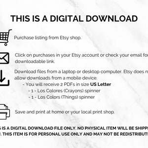 Los Colores Spinner Wheel Craft, Learning Spanish Colors Craft ...