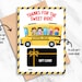 Bus Driver Gift Card Holder, Printable Bus Driver Appreciation Gift ...