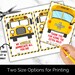 Bus Driver Gift Card Holder, Printable Bus Driver Appreciation Gift ...