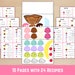 Build a Sundae Game Sensory Bin, Occupational Therapy Fine Motor ...
